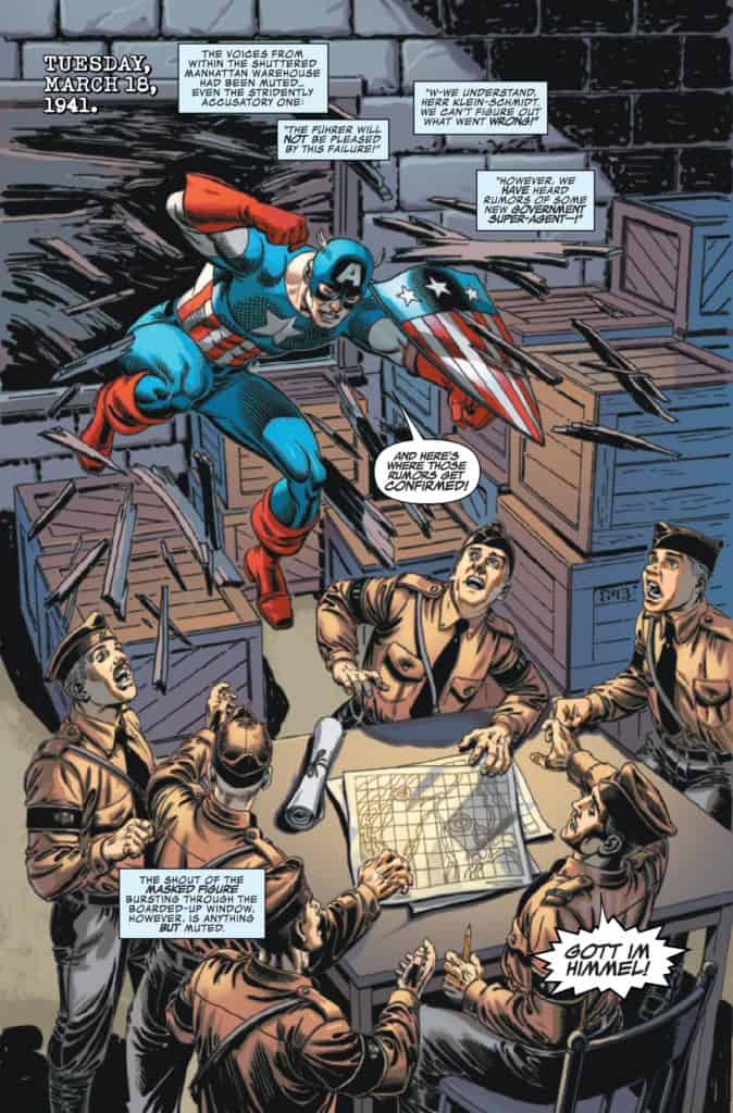 SNEAK PEEK: Preview Marvel's CAPTAIN AMERICA INVADERS BAHAMAS TRIANGLE ...