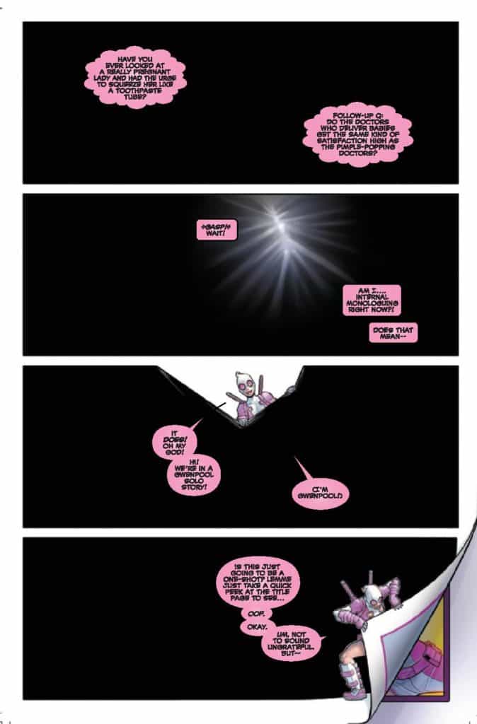 SNEAK PEEK: GWENPOOL: STRIKES BACK #1 first look. - Comic Watch