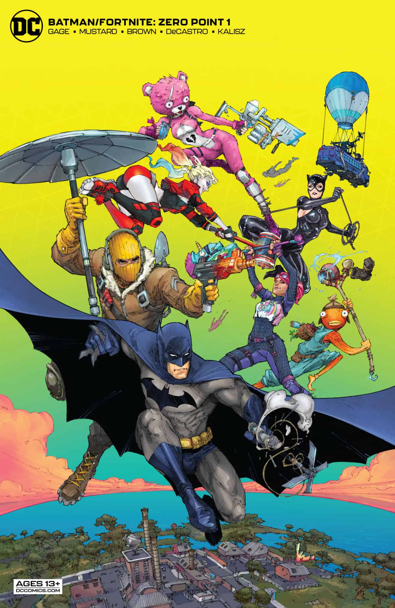 SNEAK PEEK: Preview of BATMAN / FORTNITE ZERO POINT #1 by DC Comics ...
