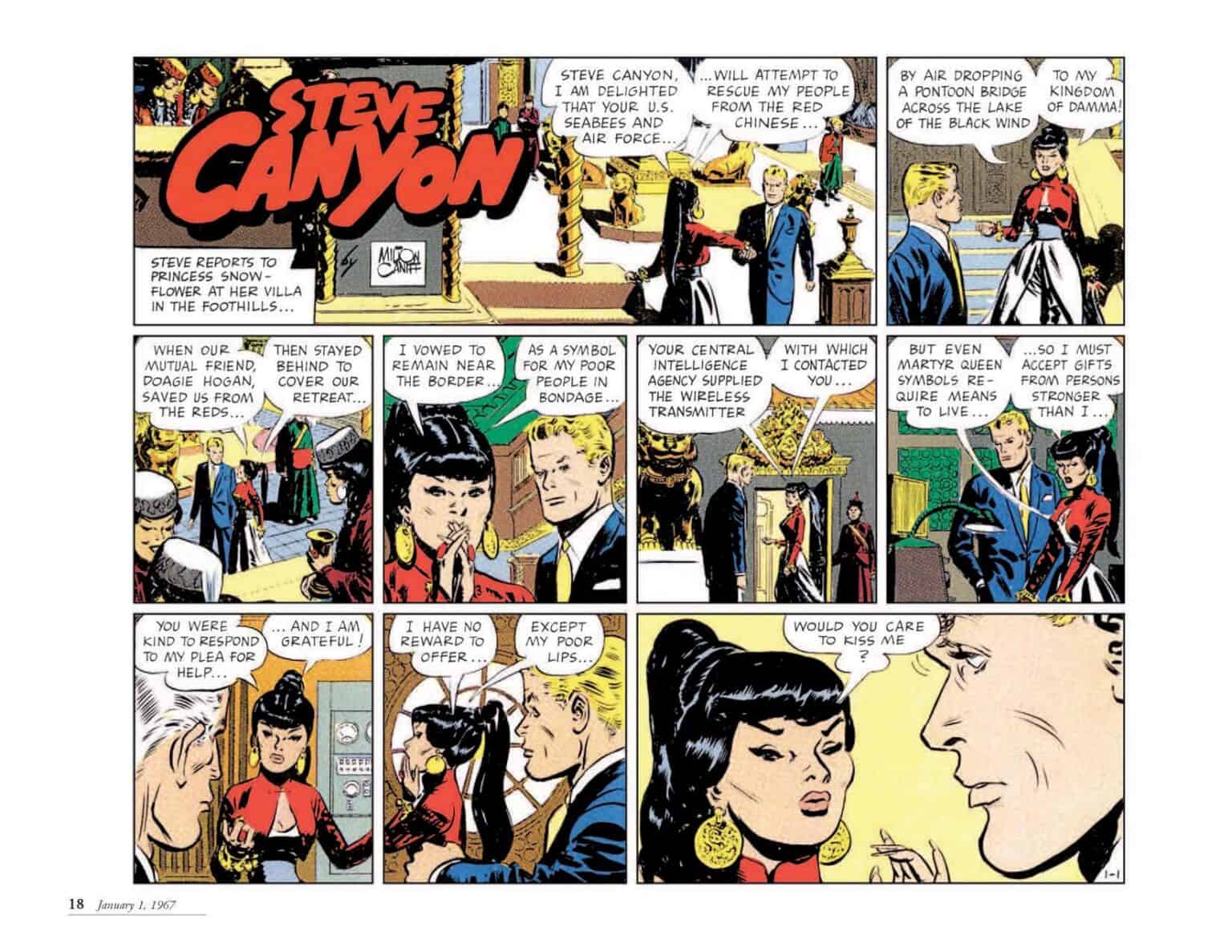 SNEAK PEEK: IDW Publishing's Steve Canyon Vol. 11 1967-1968 HC - Comic ...