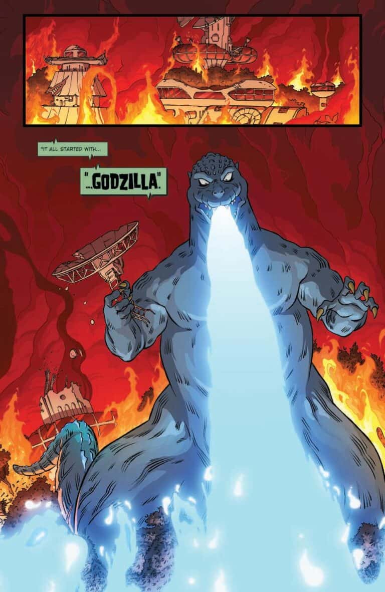 SNEAK PEEK: Preview of IDW Publishing's Godzilla Monsters & Protectors ...
