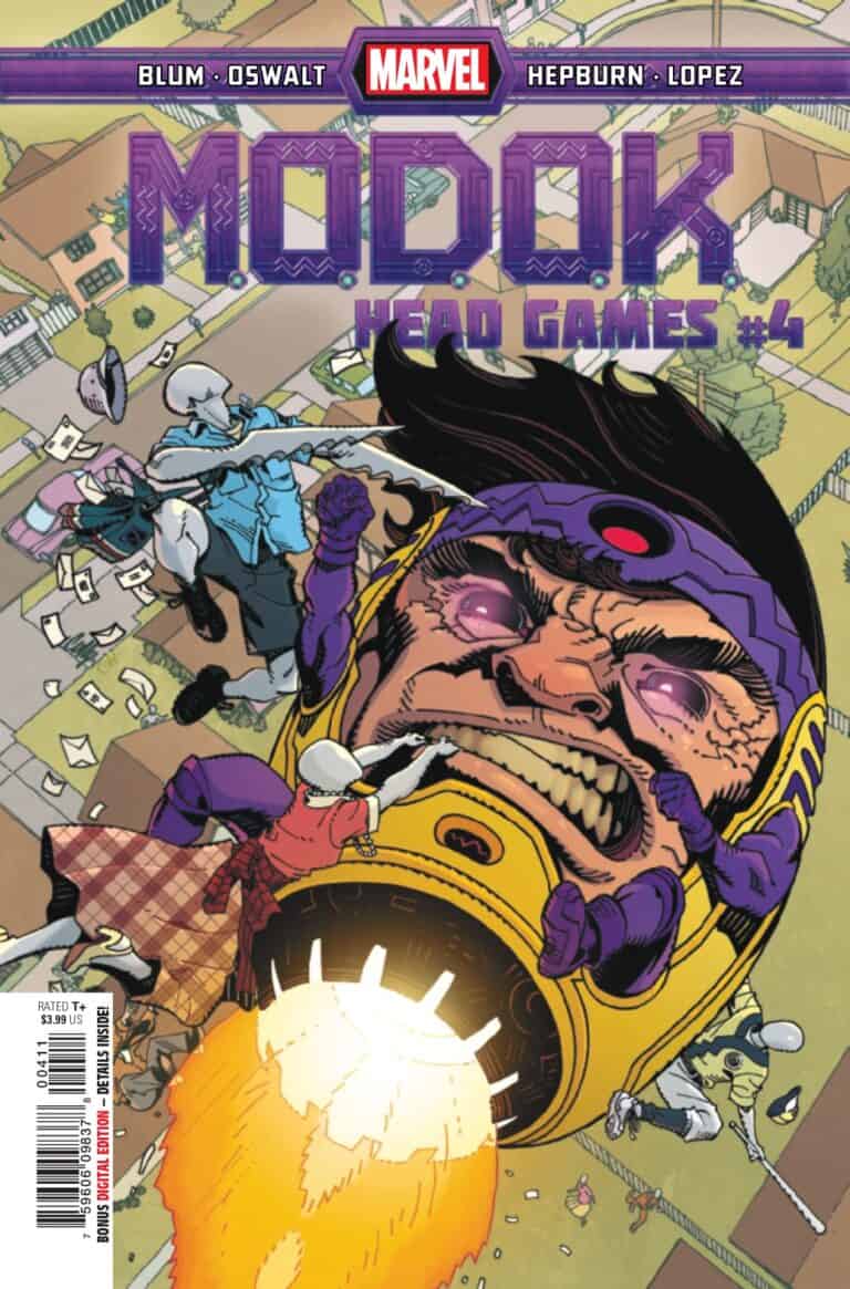 SNEAK PEEK: Preview MARVEL Comics MODOK HEAD GAMES #4 (OF 4) - Comic Watch