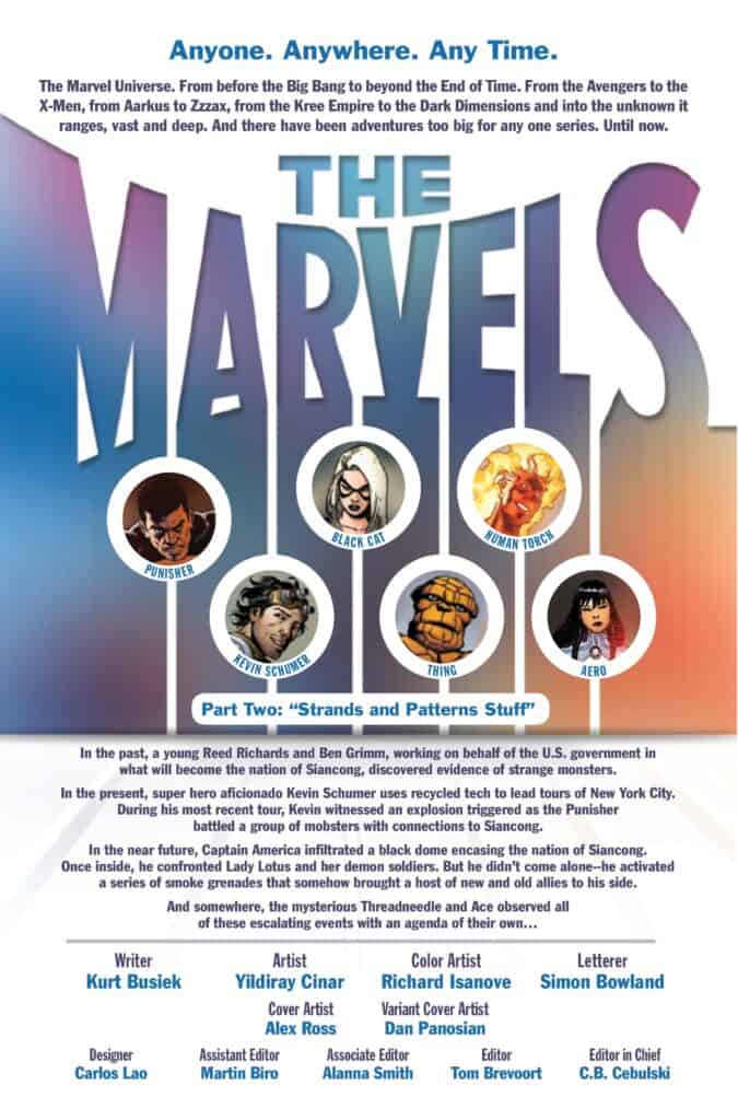 SNEAK PEEK: Preview of MARVEL COMIC THE MARVELS #2 - Comic Watch