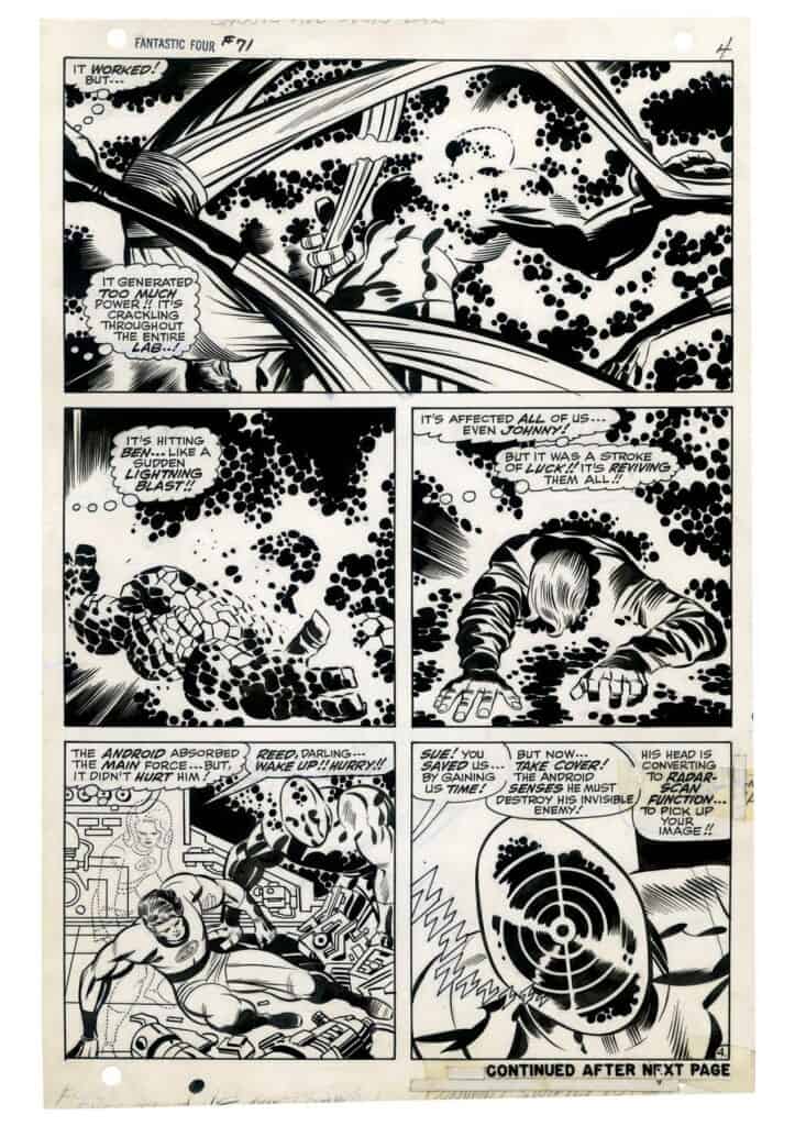 SNEAK PEEK: Preview of IDW Publishing's Jack Kirby Fantastic Four Artisan Edition - Comic Watch