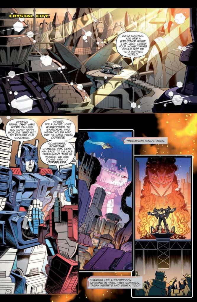 SNEAK PEEK: Preview of IDW Publishing's Transformers #31 - Comic Watch