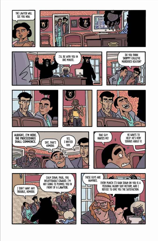 NEWS WATCH: First Look at the Best Car Chase in Comics Ever in THE SIX SIDEKICKS OF TRIGGER ...