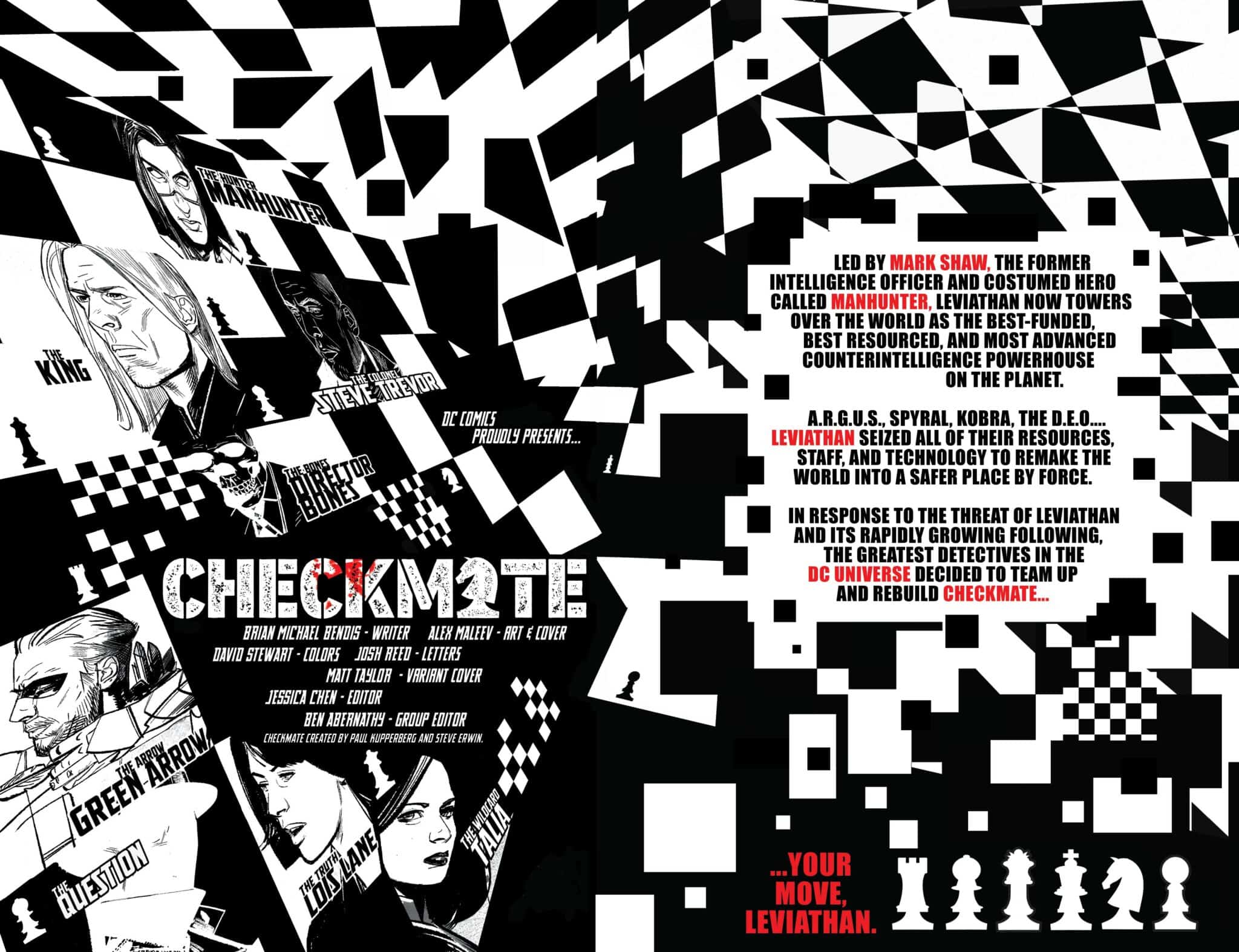 SNEAK PEEK: Preview DC Comics CHECKMATE #2 - Comic Watch