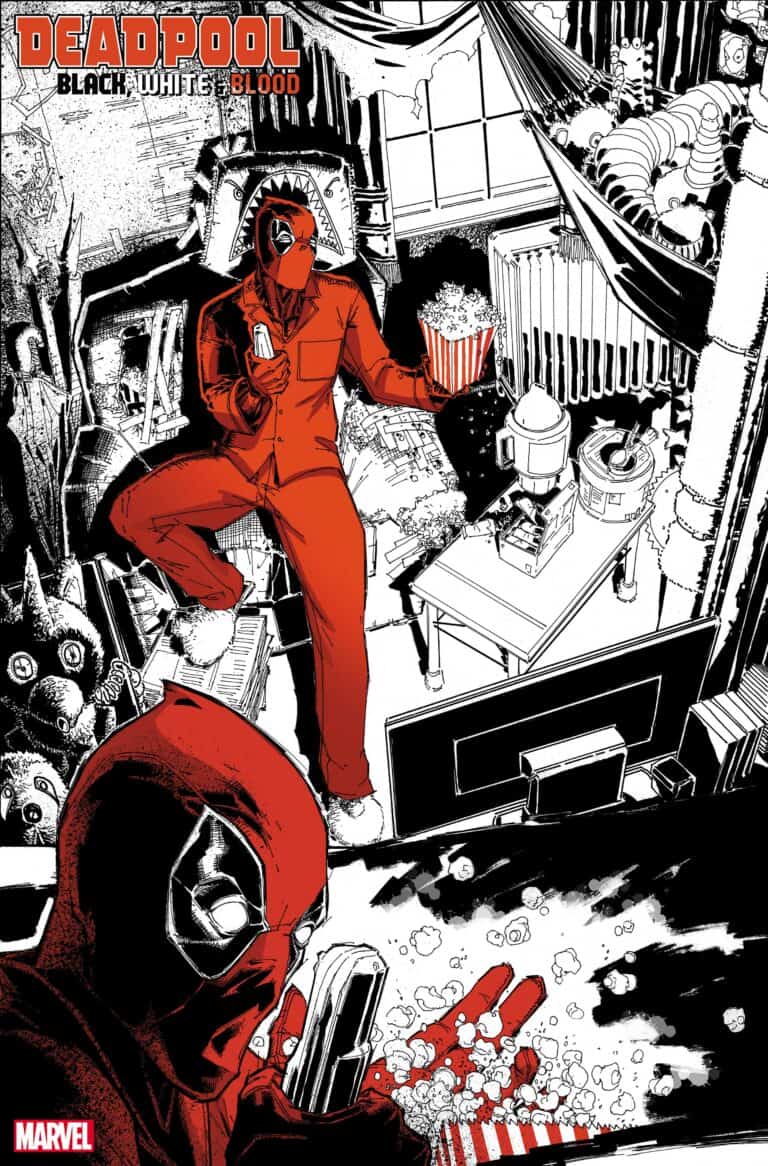 NEWS WATCH: First Look at DEADPOOL BLACK, WHITE & BLOOD #1 - Comic Watch