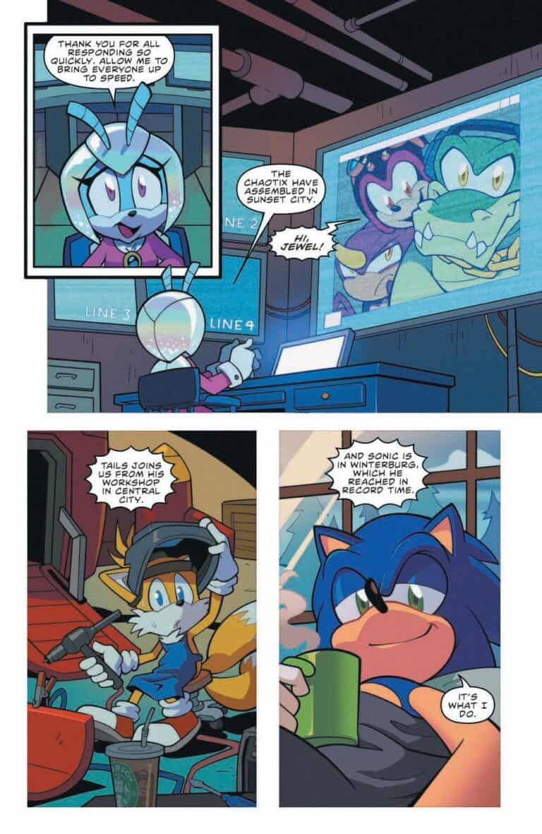 SNEAK PEEK: Preview of IDW Publishing's Sonic the Hedgehog #42 - Comic ...
