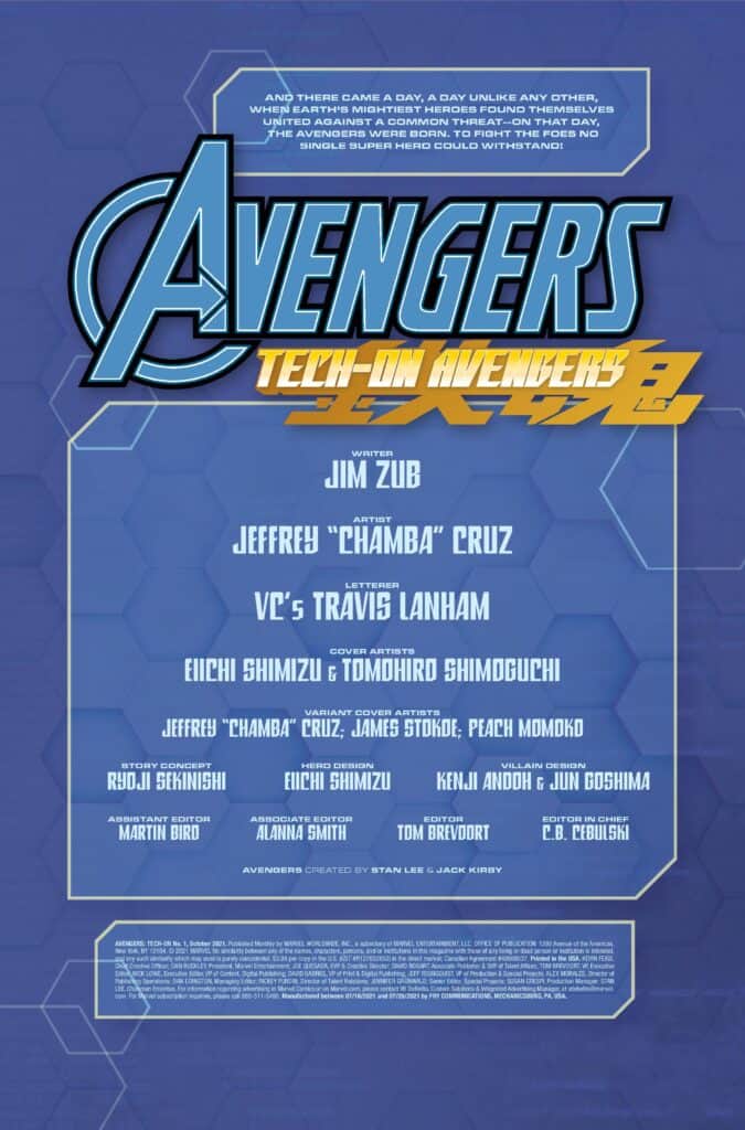 SNEAK PEEK: EXCLUSIVE Preview of AVENGERS TECH-ON #1 (OF 6) - Comic Watch