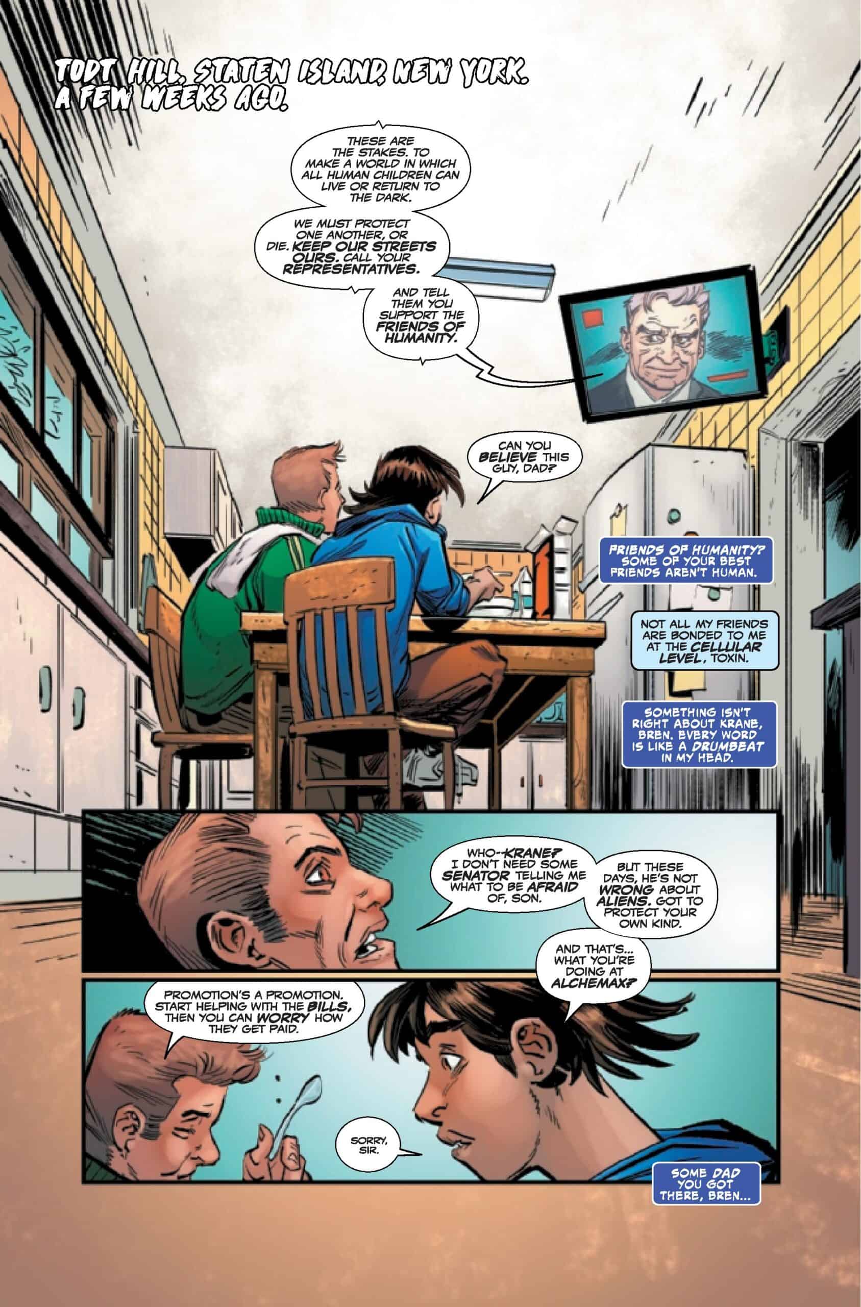 SNEAK PEEK: Preview of MARVEL's EXTREME CARNAGE: TOXIN #1 (On Sale 9/8 ...