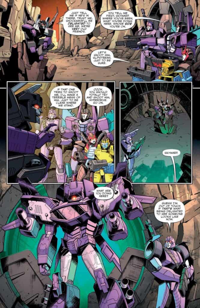 SNEAK PEEK: Preview of IDW Publishing's Transformers #35 - Comic Watch