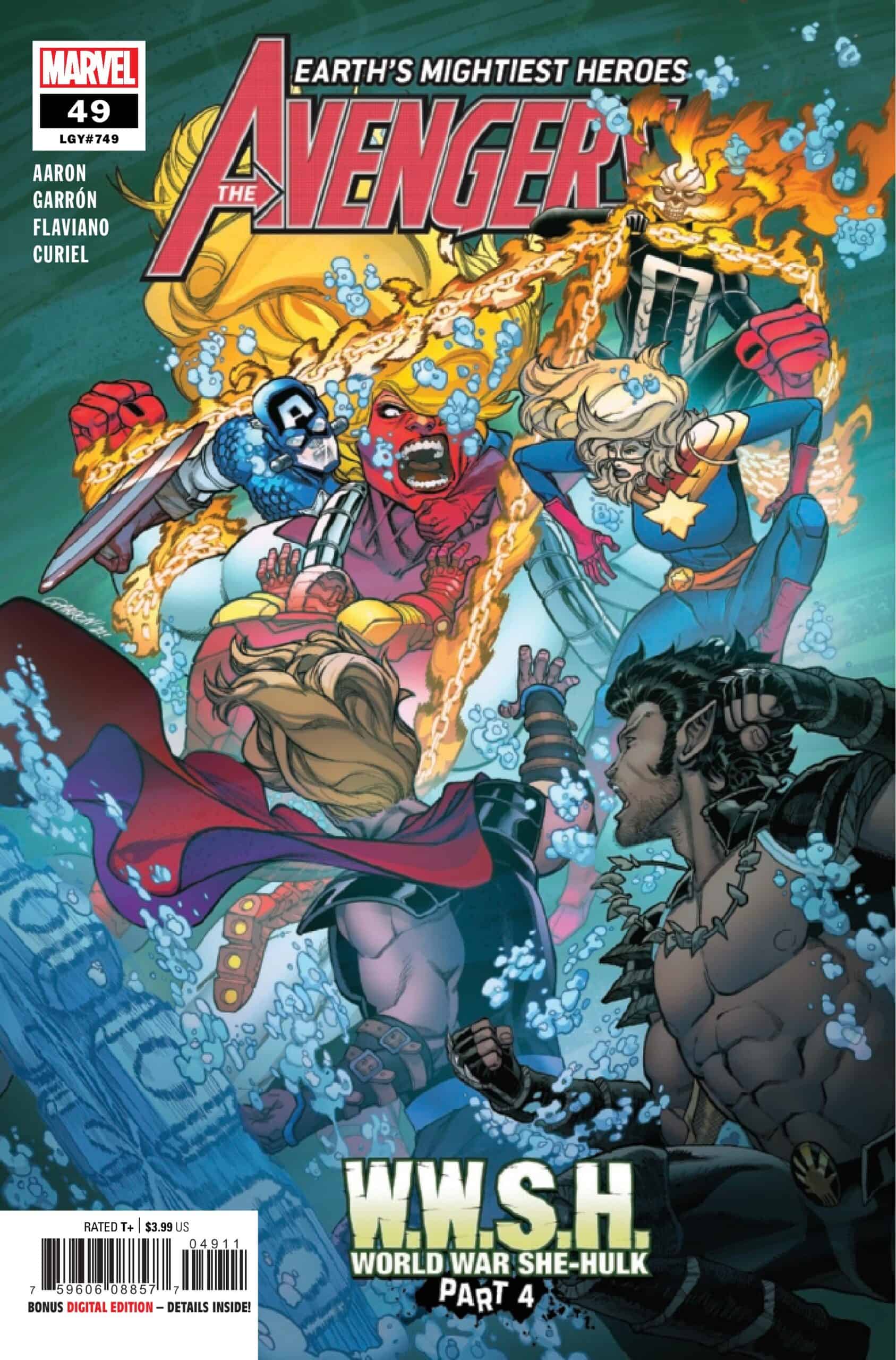 SNEAK PEEK: Preview of MARVEL COMICS AVENGERS #49 - Comic Watch