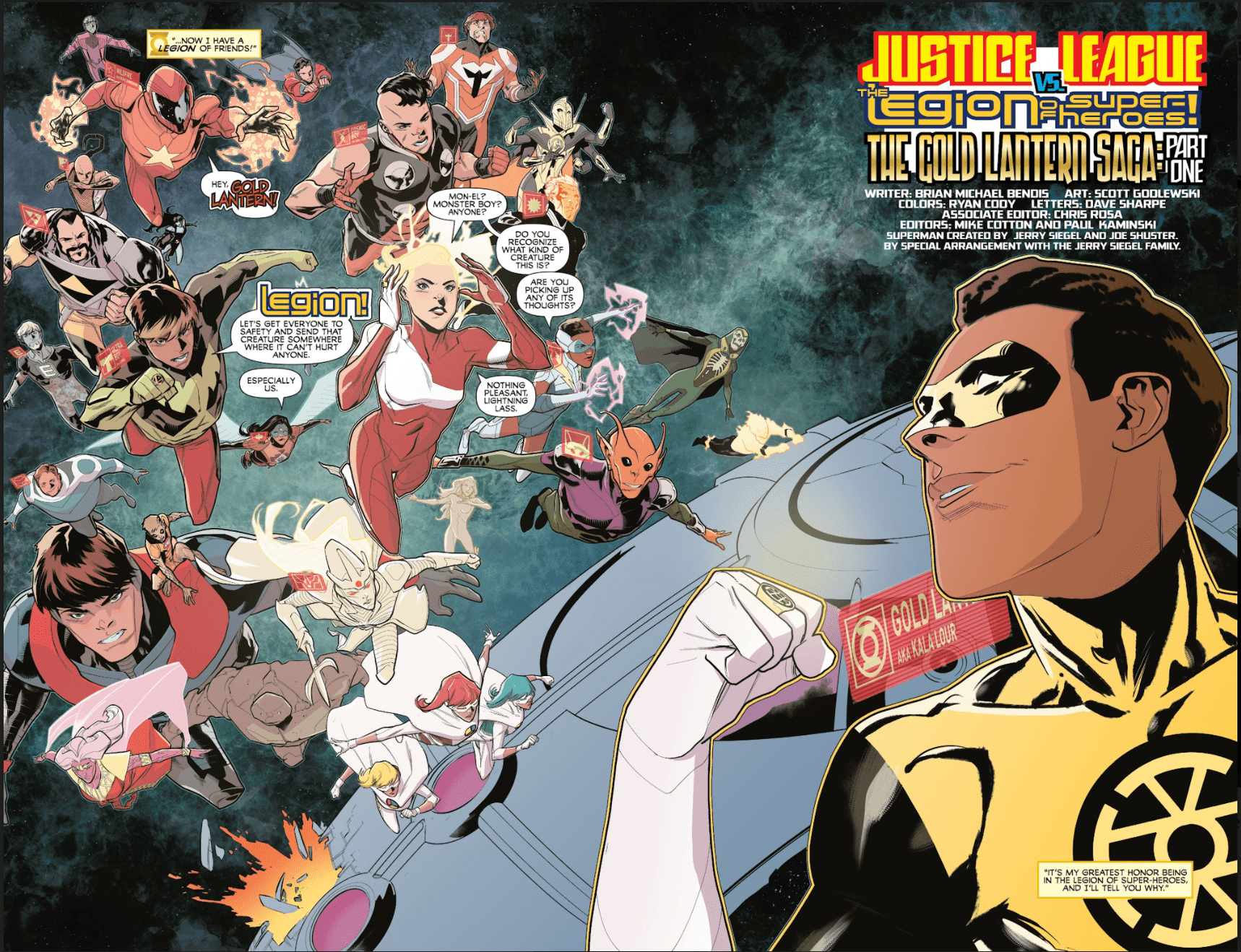 SNEAK PEEK: Preview of DC's JUSTICE LEAGUE vs. LEGION OF SUPER-HEROES ...