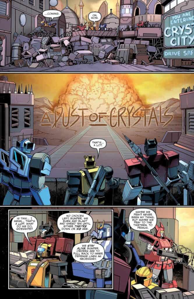 SNEAK PEEK: Preview of IDW Publishing's TRANSFORMERS #40 (On Sale 2/16!) - Comic Watch