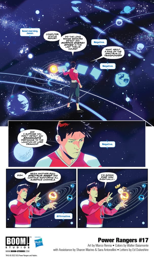 NEWS WATCH: Omega Rangers Forge a New Path in POWER RANGERS #17 ...