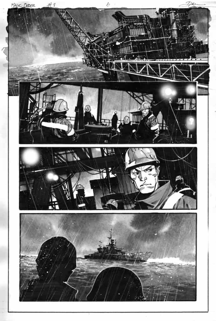 NEWS WATCH: Mark Miller Reveals MASSIVE Art Preview for MAGIC ORDER VOL ...