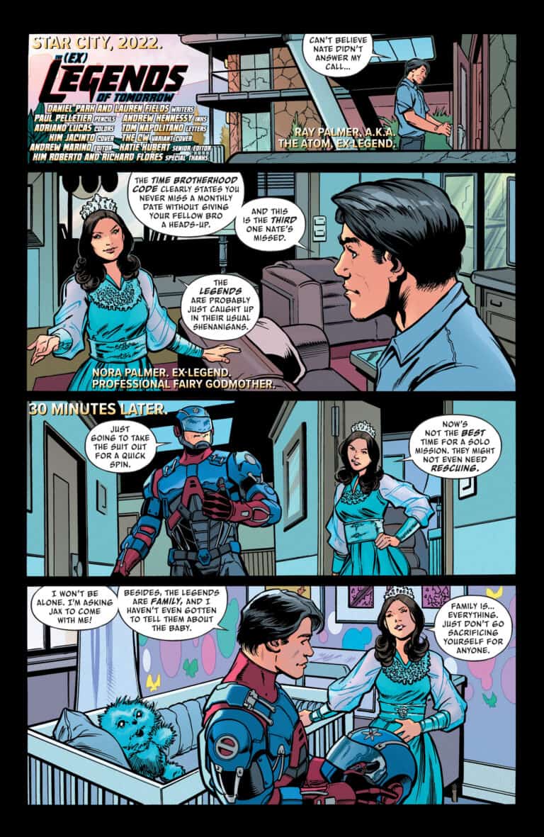 SNEAK PEEK: Preview of DC Comics Legends of tomorrow Earth-Prime ...