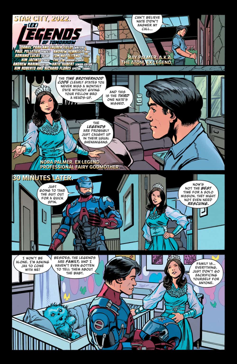 SNEAK PEEK: Preview of DC Comics Legends of tomorrow Earth-Prime ...