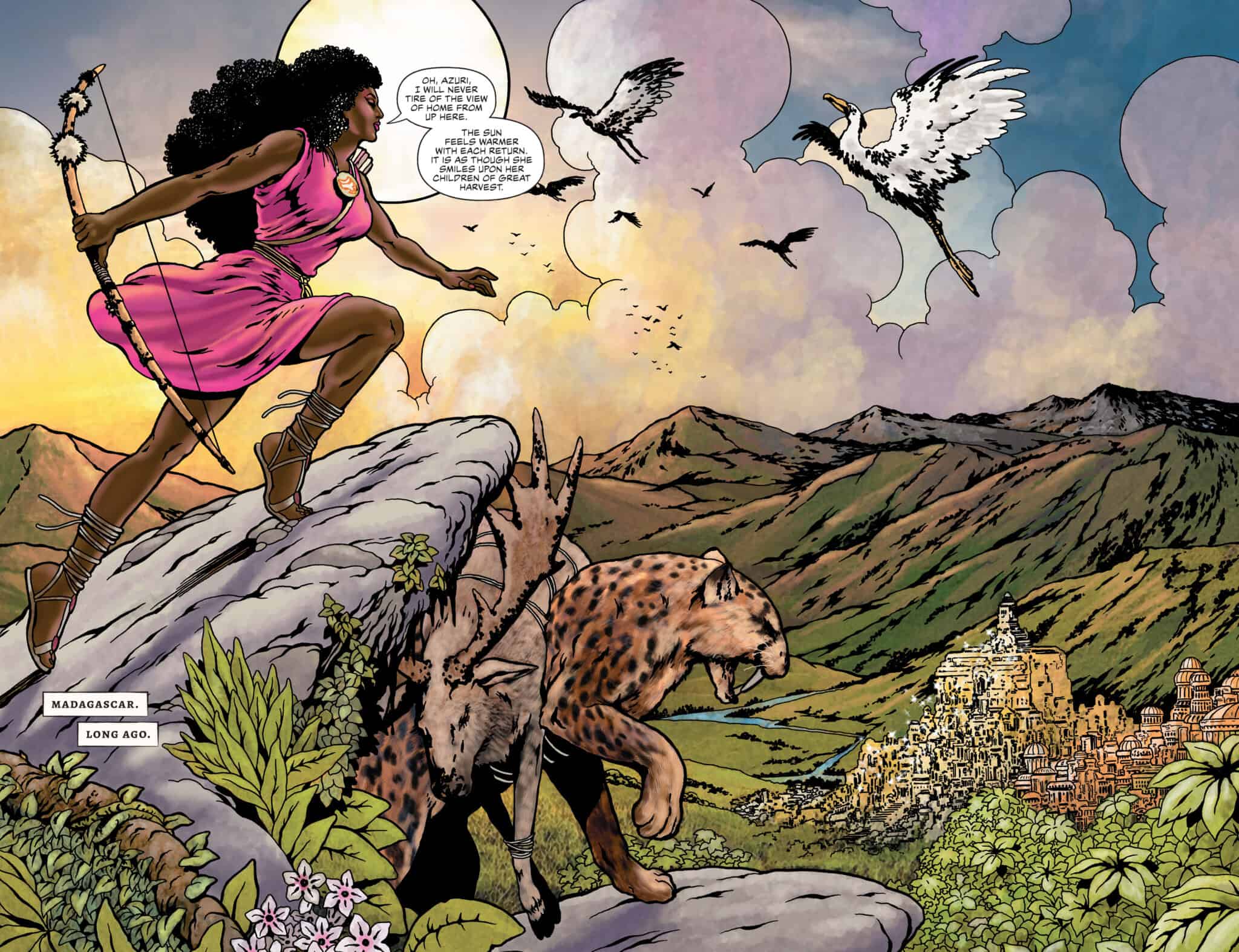 SNEAK PEEK: Preview of DC Comics Nubia Coronation Special #1! - Comic Watch