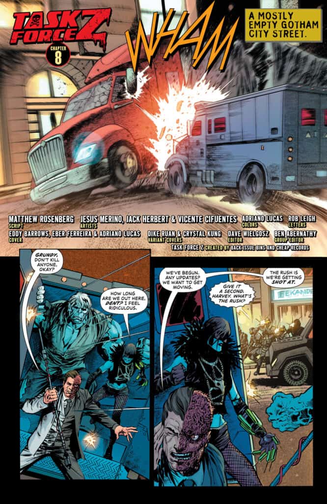 SNEAK PEEK: Preview of DC's TASK FORCE Z #8 (On Sale 5/24!) - Comic Watch