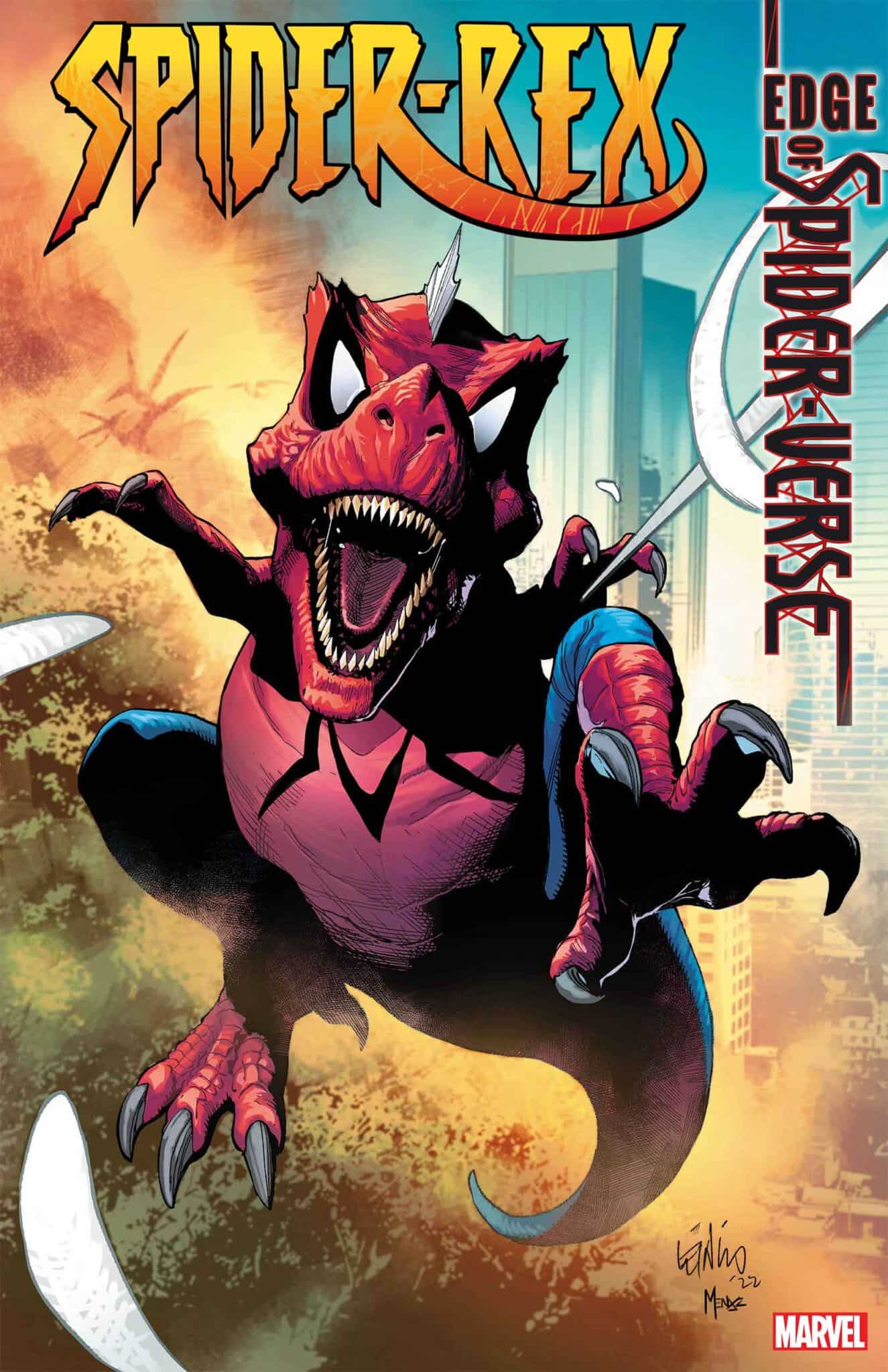 NEWS WATCH: SPIDER-REX MAKES HIS ROARING DEBUT ON LEINIL FRANCIS YU'S ...