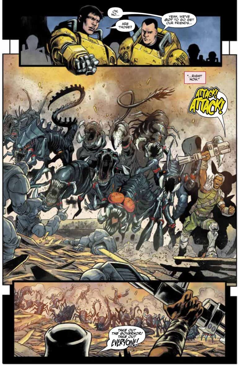 EXCLUSIVE SNEAK PEEK! First look at VALIANT ENTERTAINMENT'S ARMORCLADS #5! - Comic Watch