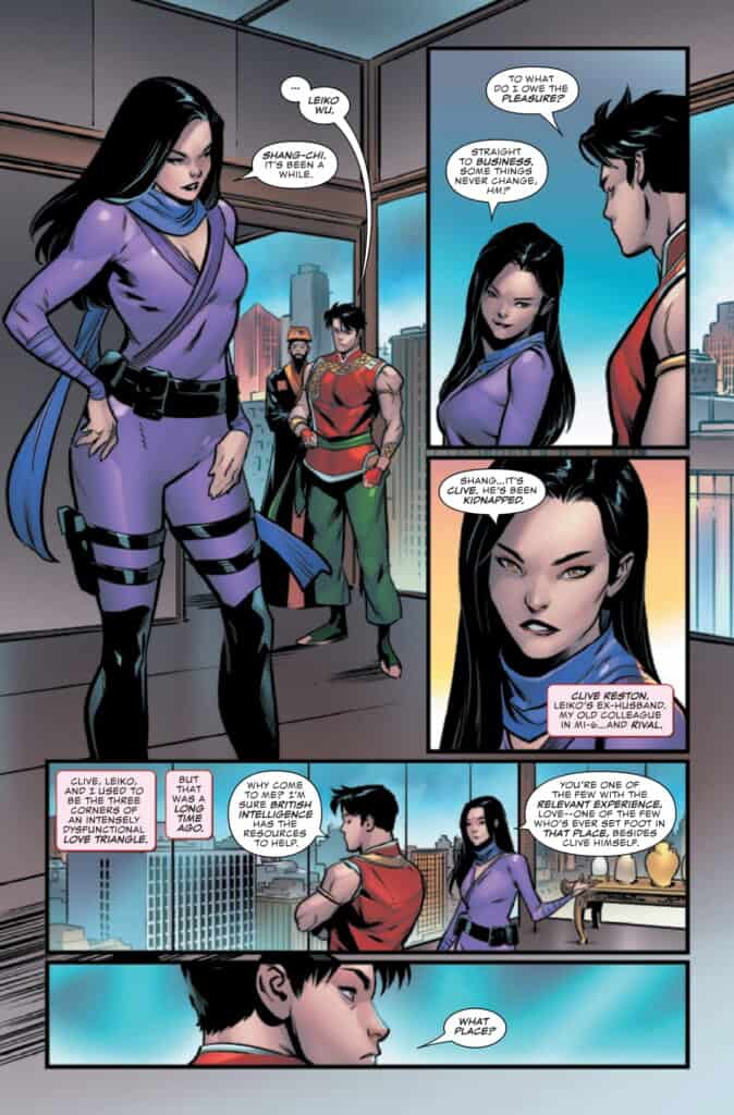 SNEAK PEEK: Preview of Marvel's SHANG-CHI AND THE TEN RINGS #2 (On Sale ...