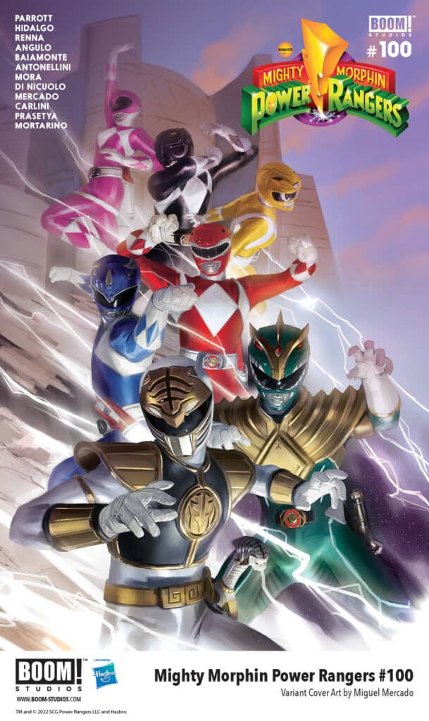 NEWS WATCH: BOOM! Studios Announce MIGHTY MORPHIN POWER RANGERS #100 ...