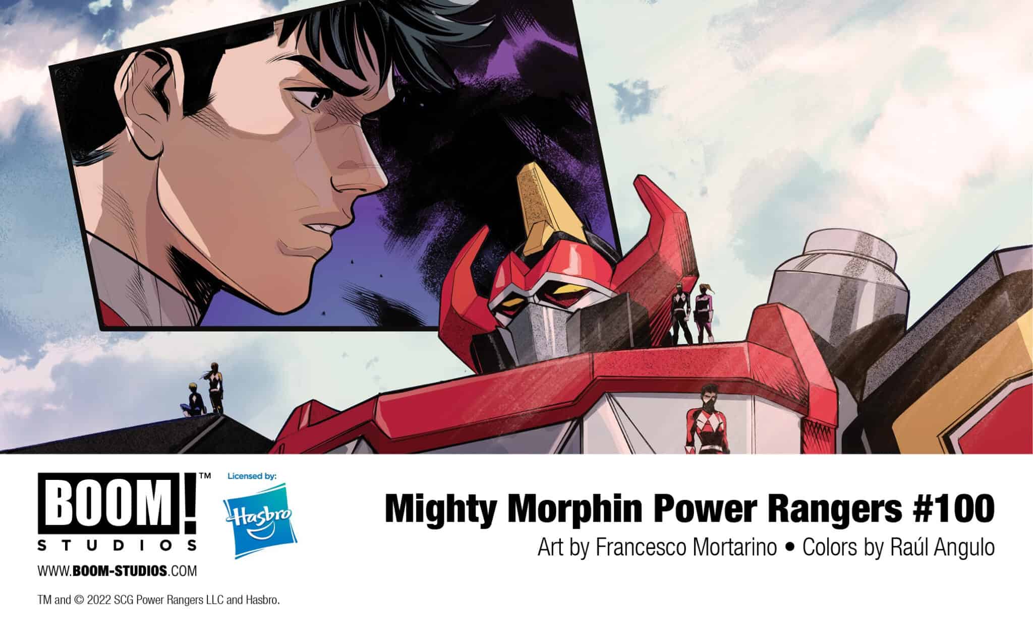 NEWS WATCH: BOOM! Studios Announce MIGHTY MORPHIN POWER RANGERS #100 ...