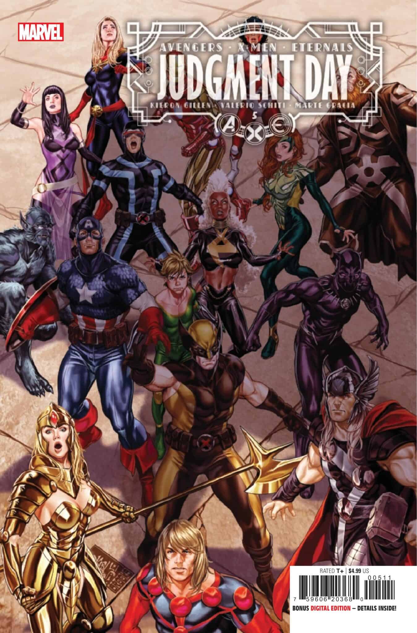 SNEAK PEEK: Preview of MARVEL COMICS A.X.E.: JUDGEMENT DAY #5 - Comic Watch