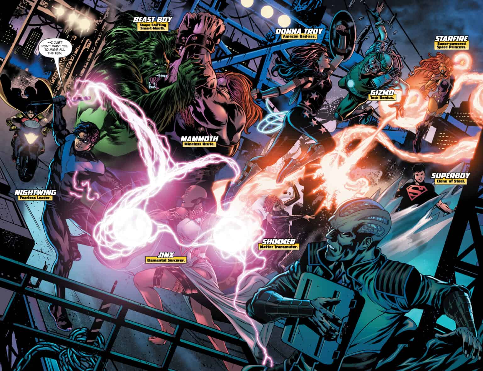 SNEAK PEEK: Preview of DC COMICS TITANS UNITED: BLOODSPORT #1 - Comic Watch
