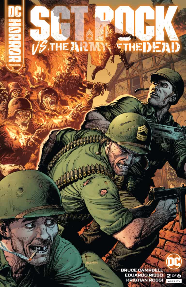SNEAK PEEK: Preview of DC COMICS DC HORROR PRESENTS: SGT. ROCK VS. THE ARMY OF THE DEAD #2 (0f 6 ...