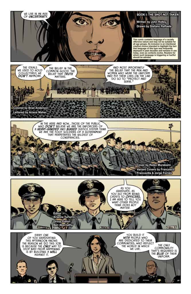 SNEAK PEEK: Preview of DC Comics' GCPD: THE BLUE WALL #1 (On Sale 10/18 ...