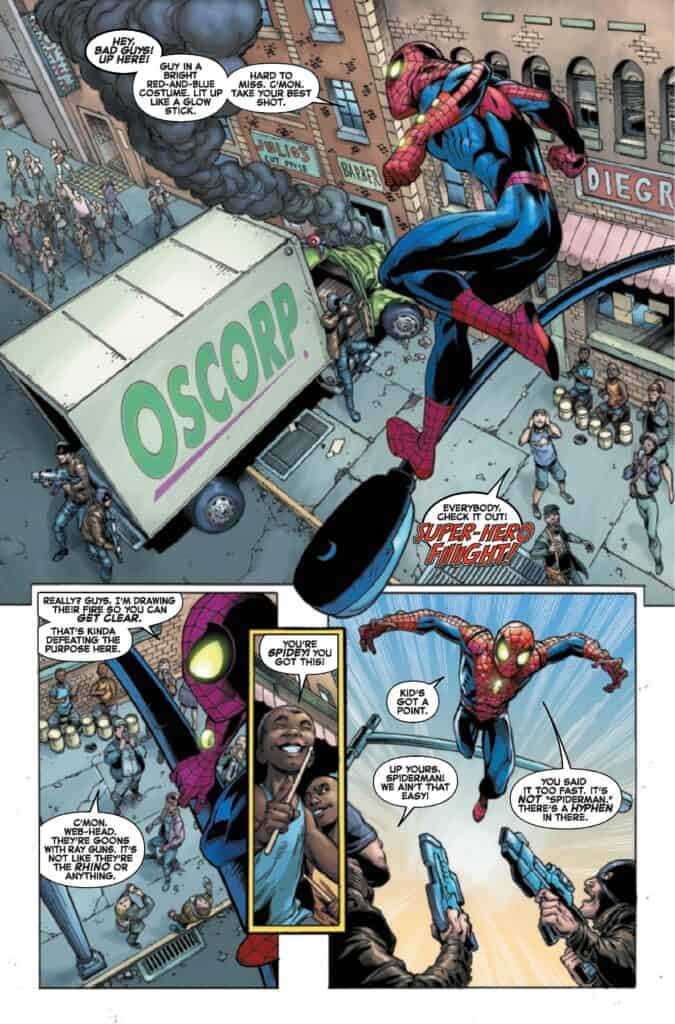 SNEAK PEEK: Preview of MARVEL COMICS SPIDER-MAN #1 - Comic Watch