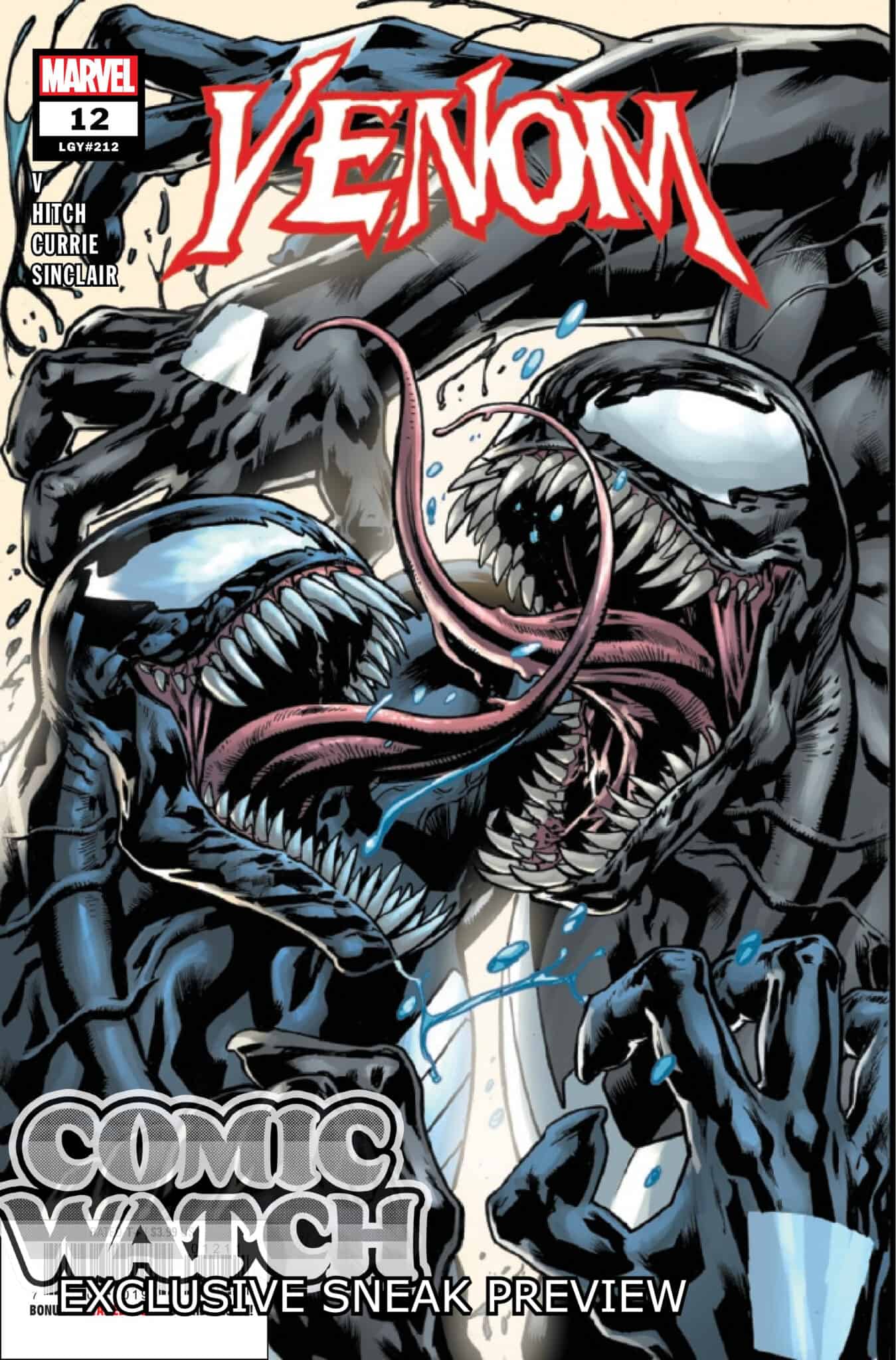 EXCLUSIVE SNEAK PEEK: Preview of MARVEL COMICS VENOM #12 - Comic Watch