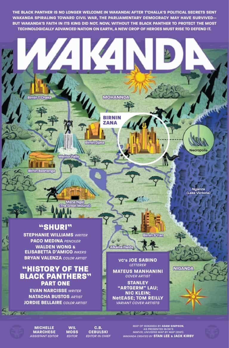 SNEAK PEEK: Preview of MARVEL COMICS' WAKANDA #1 (On Sale 10/12 ...