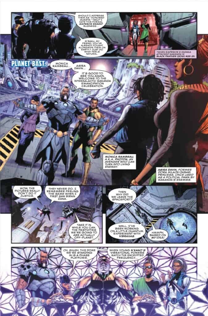 SNEAK PEEK: Preview of MARVEL‘s WAKANDA #2 (On Sale 11/16!) - Comic Watch