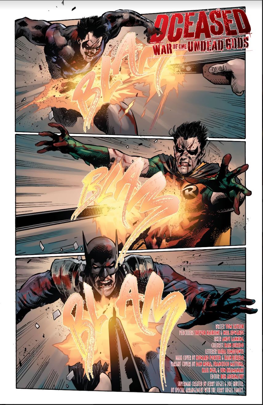 SNEAK PEEK: The Zombie Gods Came From Outer Space in DCEASED: WAR OF ...