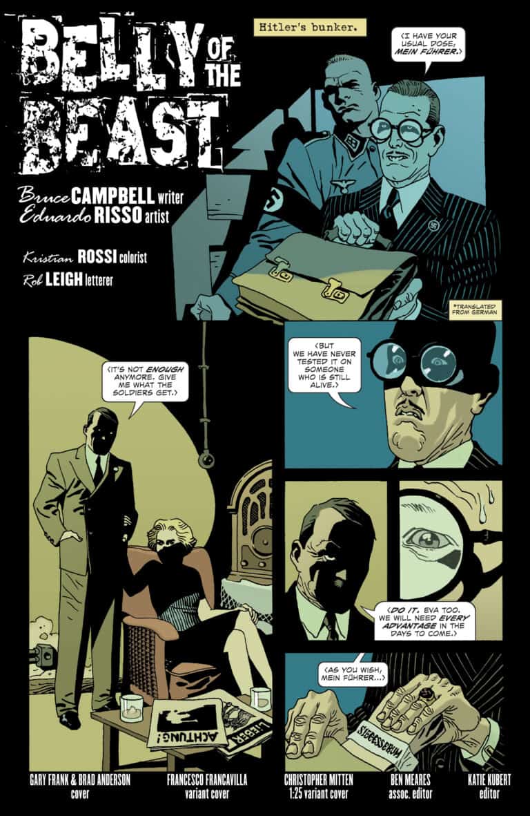 DC COMICS SNEAK PEEK for Nov. 22, 2022: The Battle Between Zombie Nazi ...