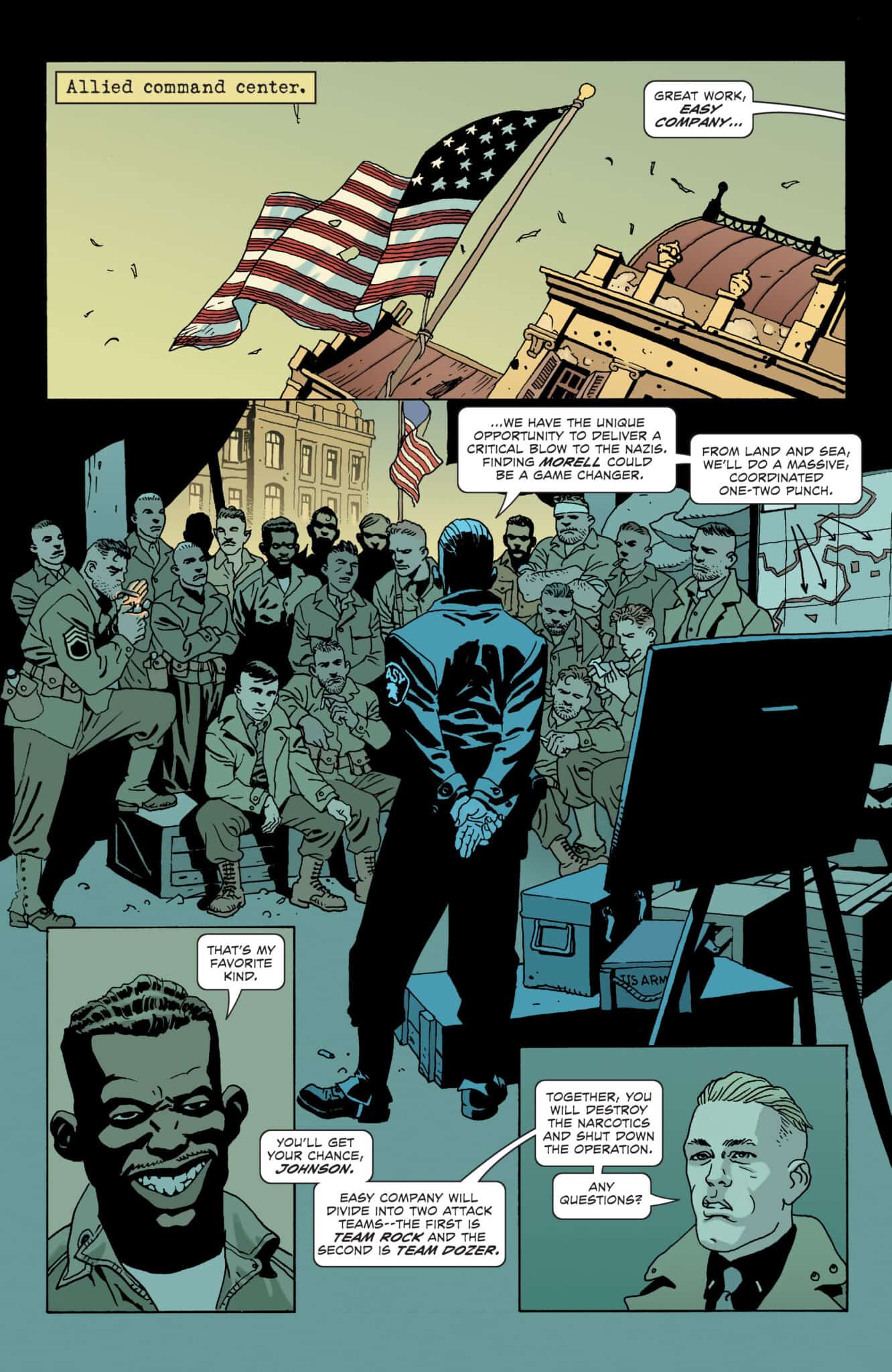 DC COMICS SNEAK PEEK for Nov. 22, 2022: The Battle Between Zombie Nazi's and Easy Company ...