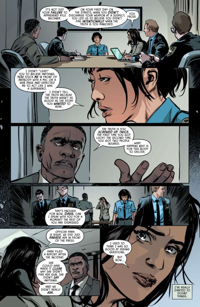 SNEAK PEEK: Preview of DC Comics’ GCPD: THE BLUE WALL #2 - Comic Watch