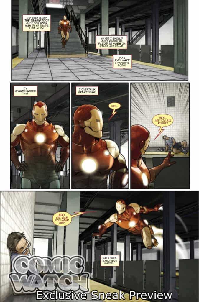 MARVEL COMICS EXCLUSIVE SNEAK PREVIEW for Nov. 16, 2022: IRON MAN #25 ...