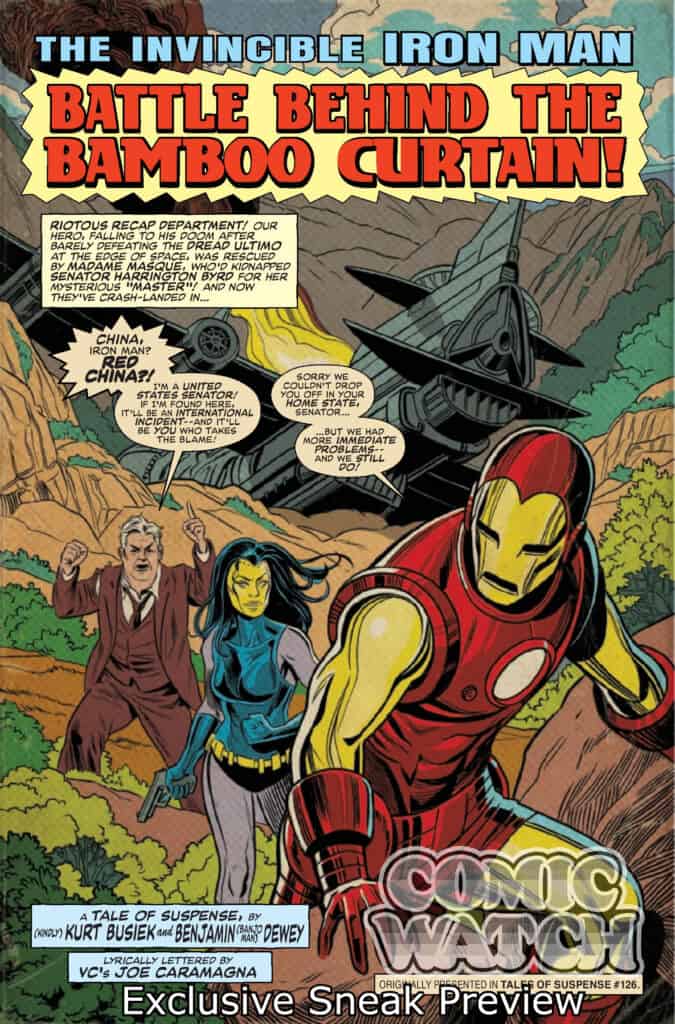 MARVEL COMICS EXCLUSIVE SNEAK PREVIEW for Nov. 16, 2022: IRON MAN #25 ...
