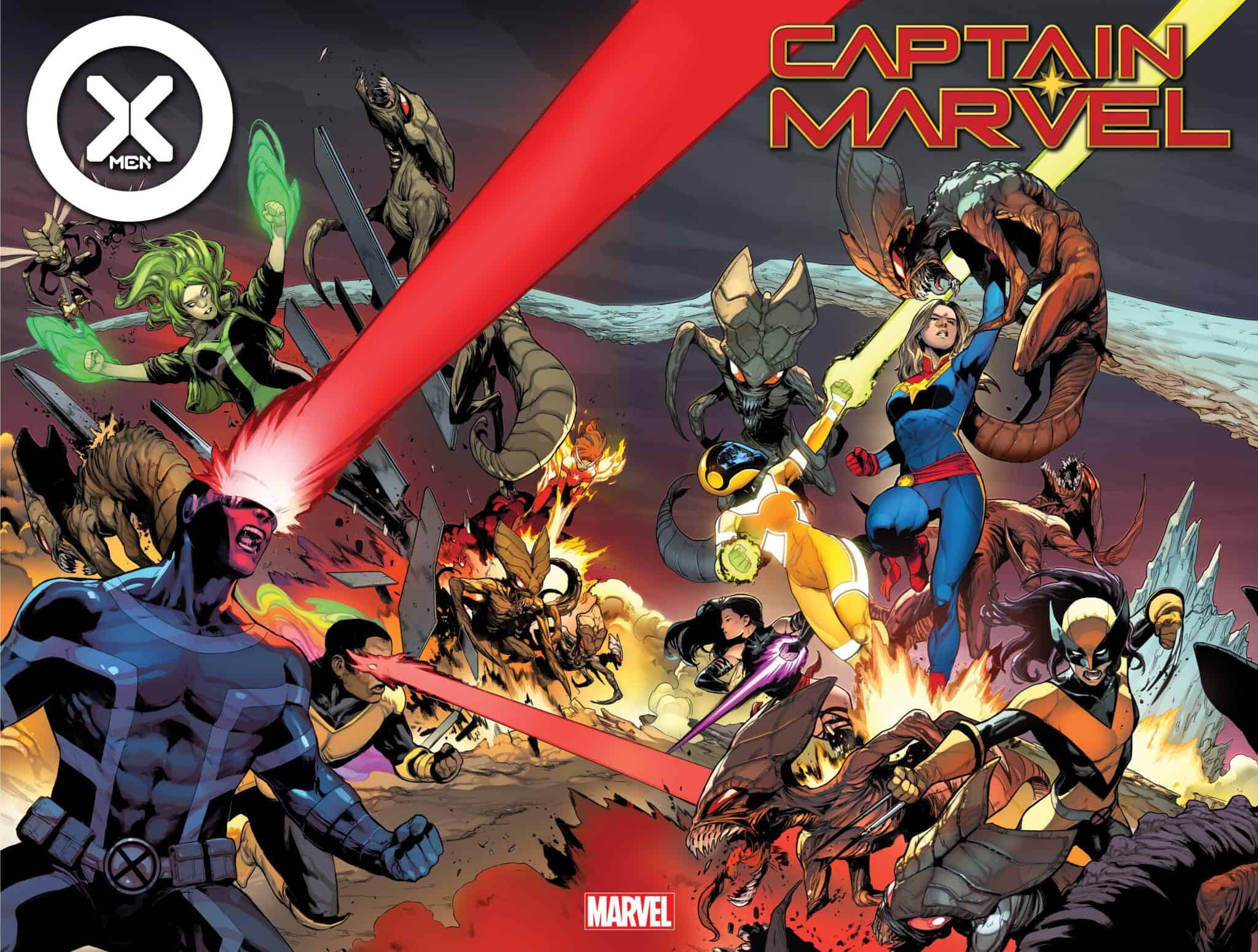 NEWS WATCH: Marvel Announces CAPTAIN MARVEL/X-MEN Crossover to Battle ...