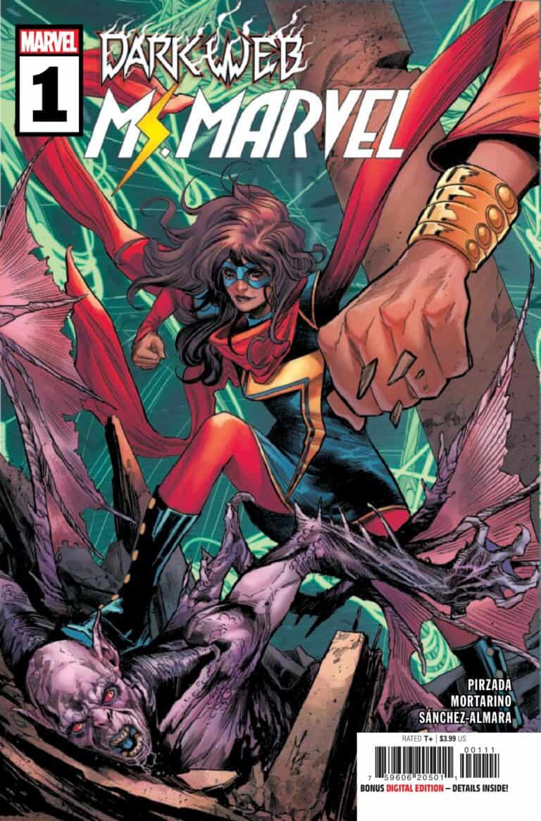 MARVEL COMICS SNEAK PEEK for DECEMBER 21, 2022 : Kamala Khan Is Ensnared by the Dark Web in DARK ...