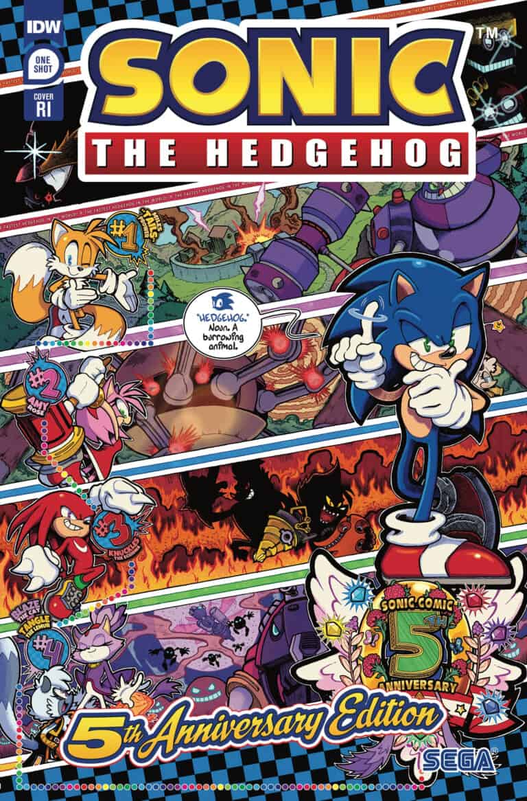 NEWSWATCH: IDW Celebrates 5 Years of Sonic The Hedgehog Comics In April ...
