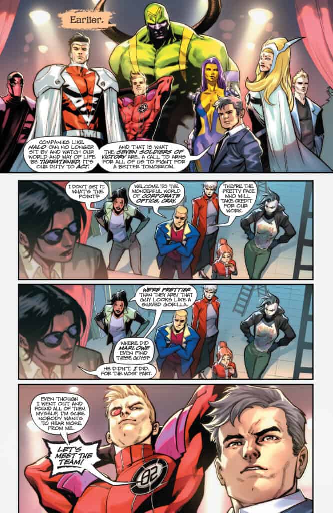 DC Comics Sneak Preview for January 11, 2023: Here Come the Seven Solders of Victory in WILDCATS ...