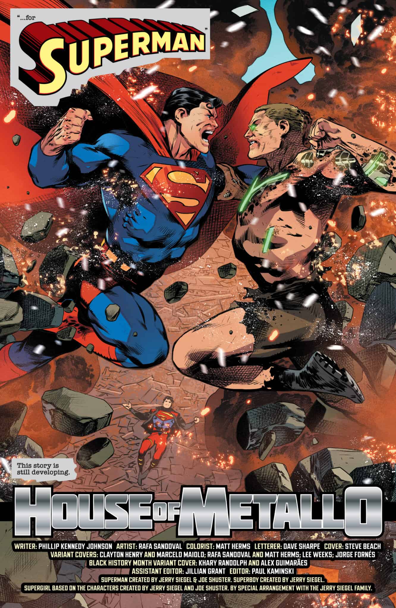 It’s Steel Versus Metallo in ACTION COMICS #1052 - Comic Watch