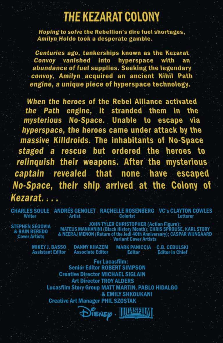 STAR WARS #30 Preview: The Lost Colony Kezarat Discovered - Comic Watch